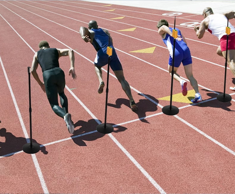 红外线激光自动感应田径短跑比赛多跑道计时支持遥控电子计时器-阿里巴巴