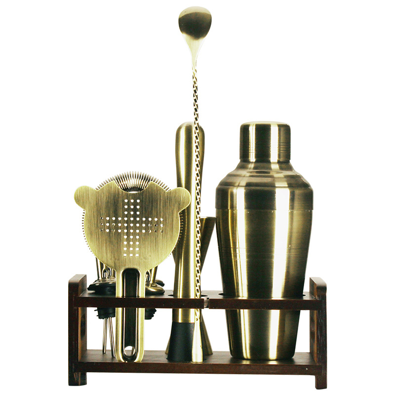 304不锈钢调酒工具套装美式三段调酒器雪克杯摇酒壶厂家直供跨境-阿里巴巴