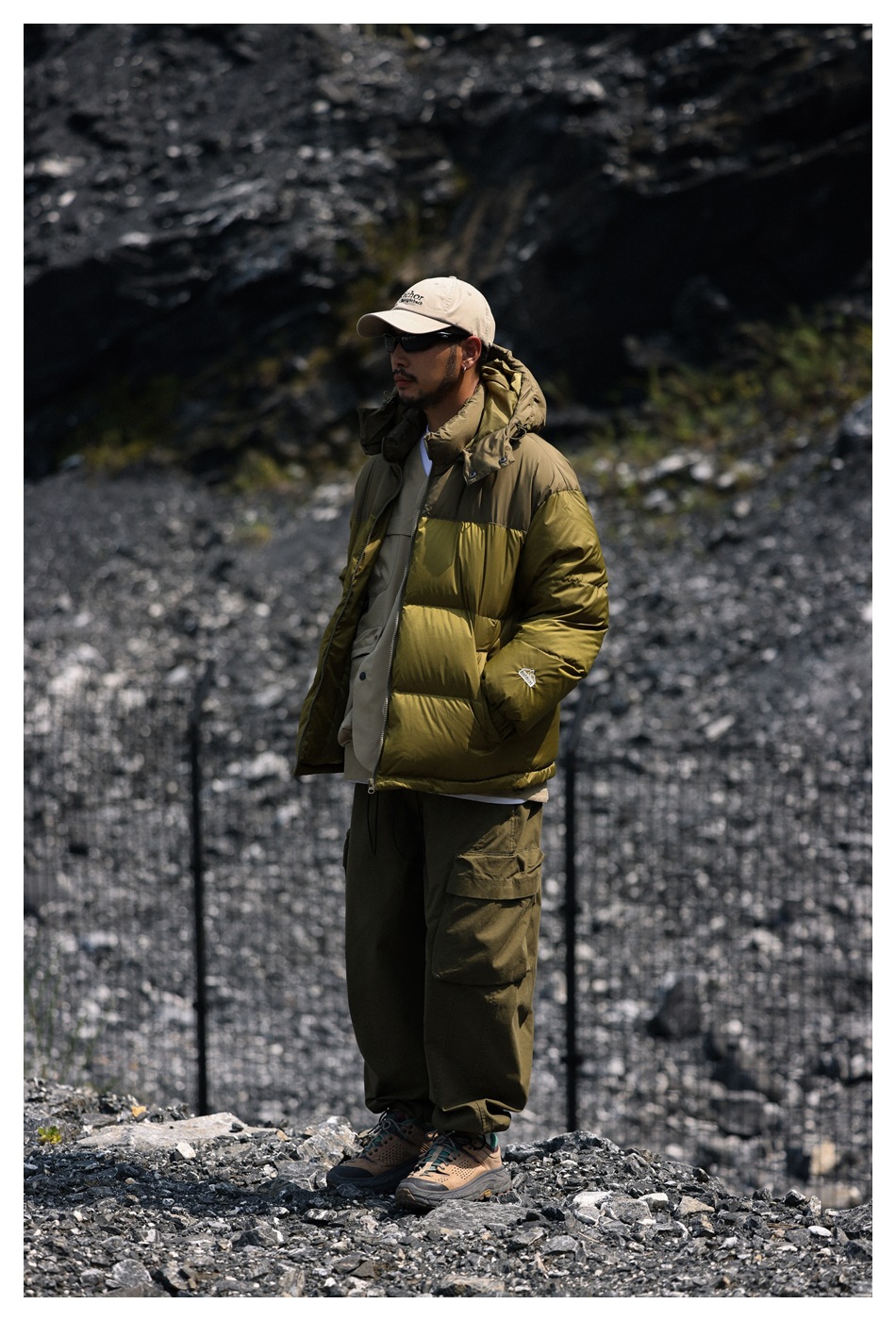 Shibuya Element山系户外加厚冬季外套男90白鸭绒防水羽绒服Y3266-阿里巴巴