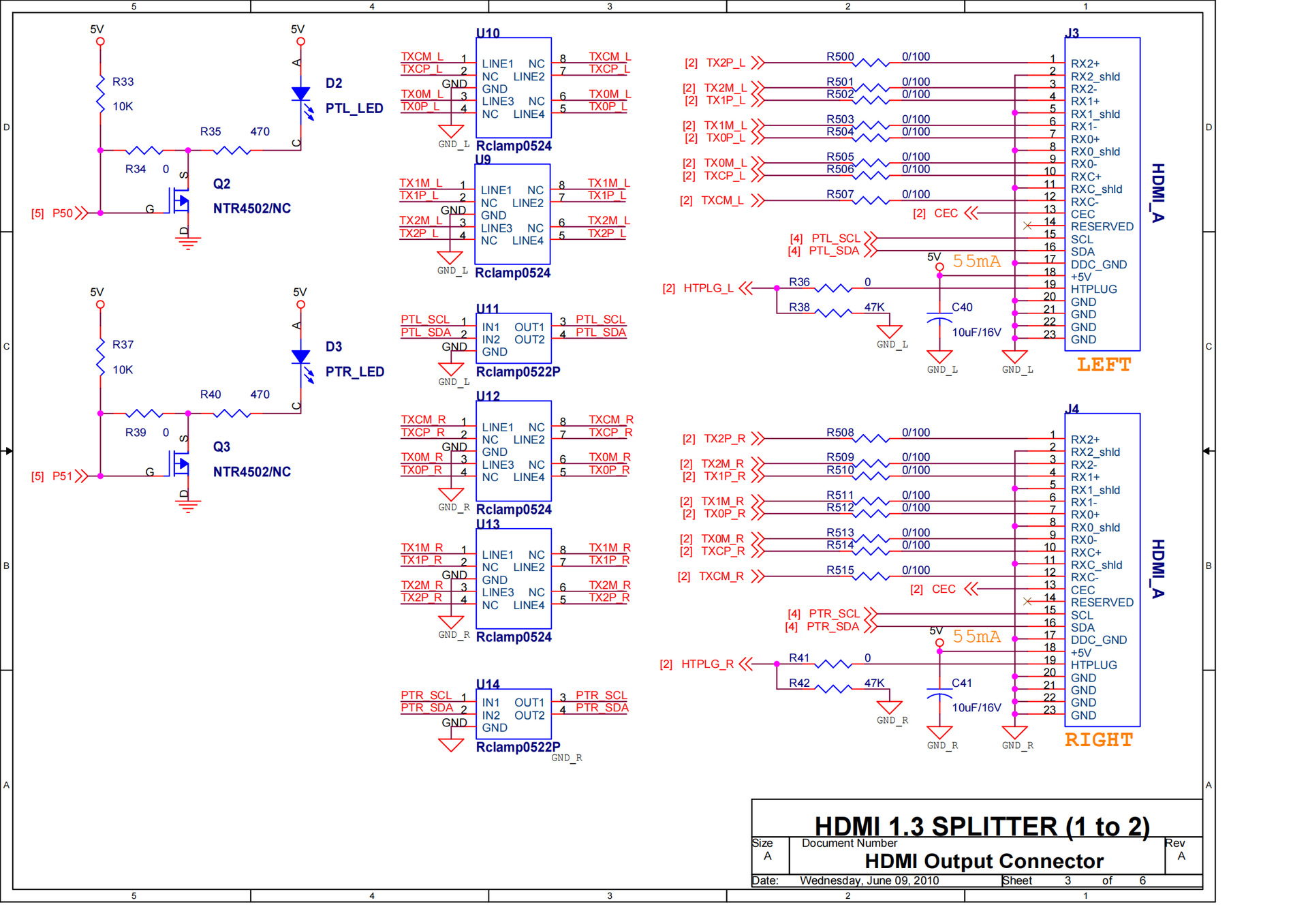 RClamp0522P 在HDMI接口的ESD保护解决方案0524P DFN2510封装ESD-阿里巴巴