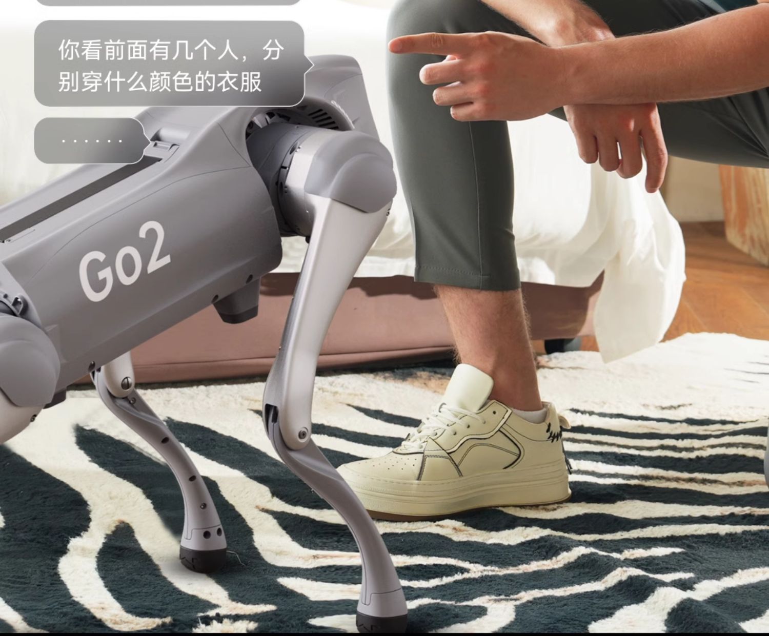 宇树Unitree Go2语音AI大模型具身智能仿生陪伴机器人 四足机器狗-阿里巴巴