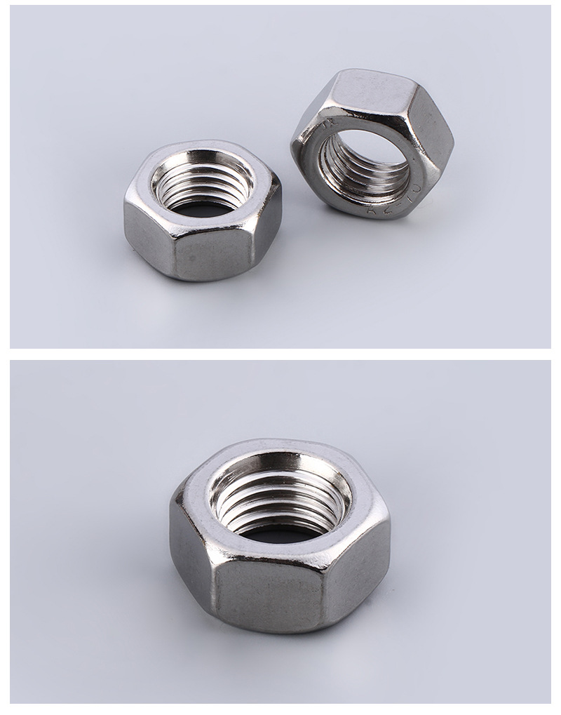 GB52六角螺母不锈钢304螺帽DIN934厂家规格齐全加厚手拧薄螺母m10-阿里巴巴