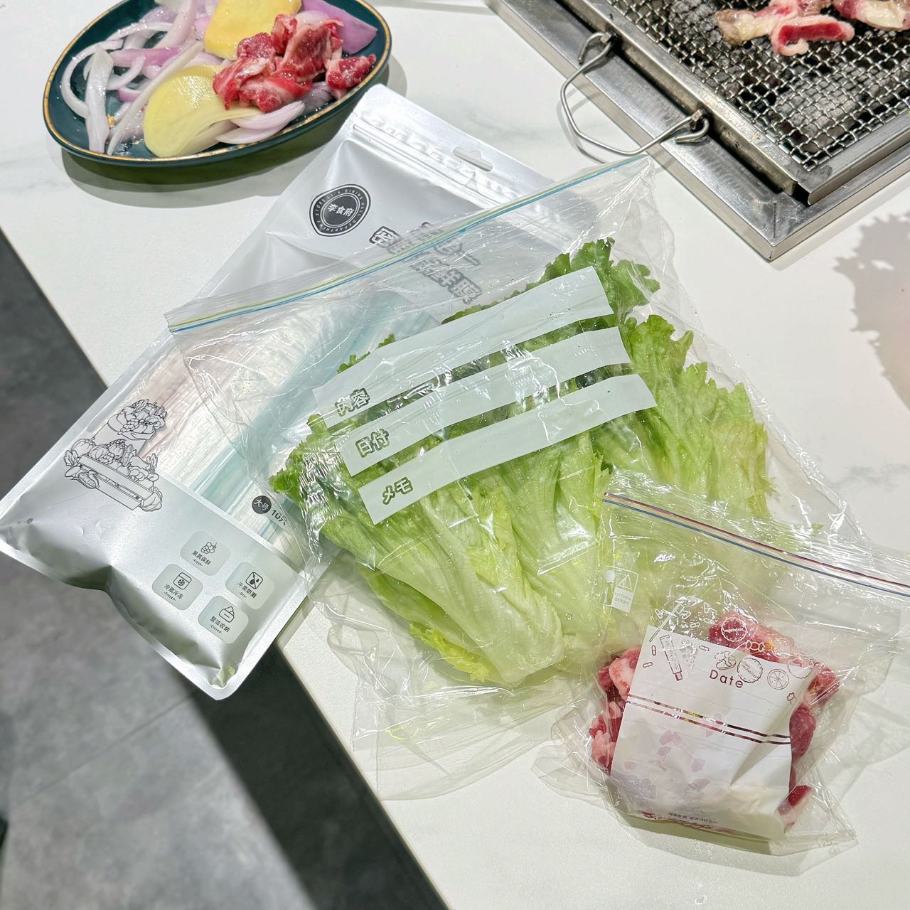 食品级一次性保鲜膜套彩条保鲜袋带松紧家用碗罩剩饭剩菜保鲜套膜-阿里巴巴