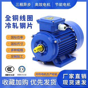 YE3-71M2-4三相异步电动机YS7124铝壳电机0.37KW高效电机YE5,YE4-阿里巴巴