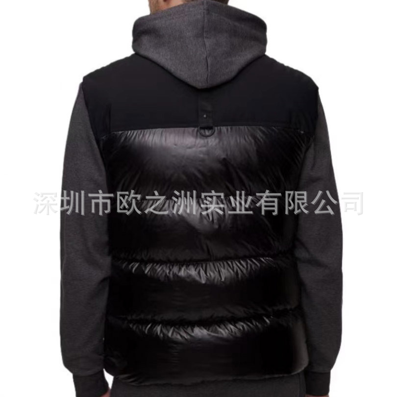 Palm Moose Men 2025 New Patchwork Victory Peak Down Vest-阿里巴巴