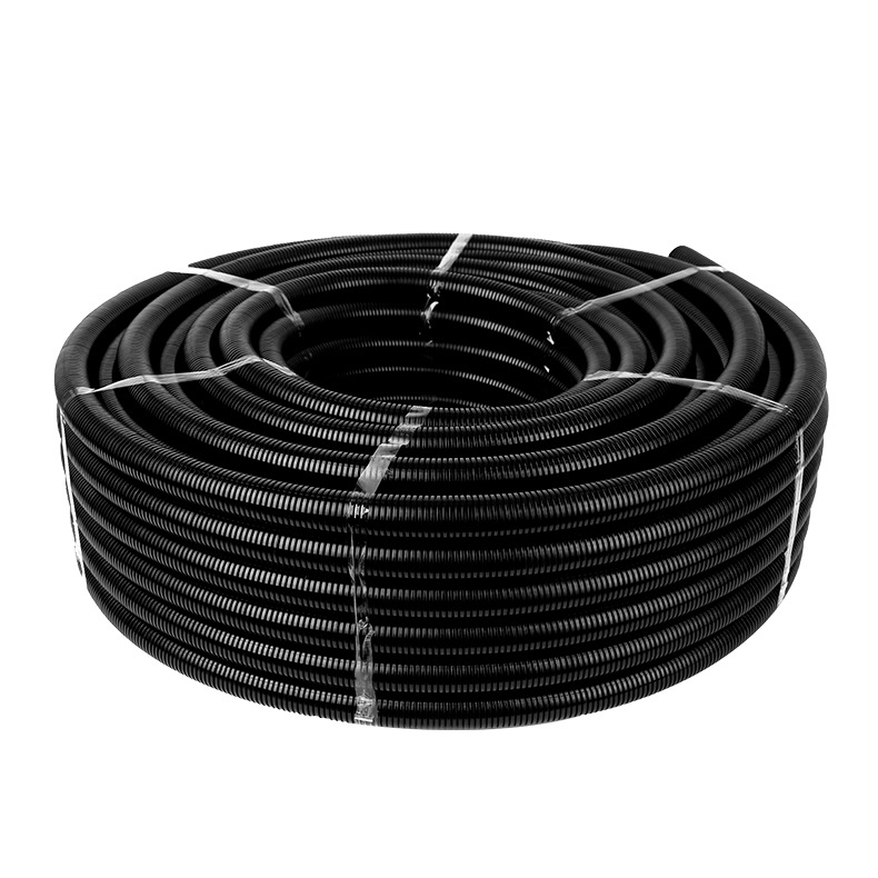 PP flame retardant bellows corrugated hose polyethylene threading pipe ...