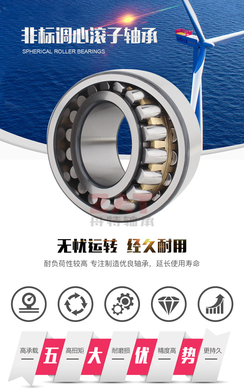 非标双列调心滚子轴承22205CAX 532488A减速机造纸机械滚子轴承-阿里巴巴