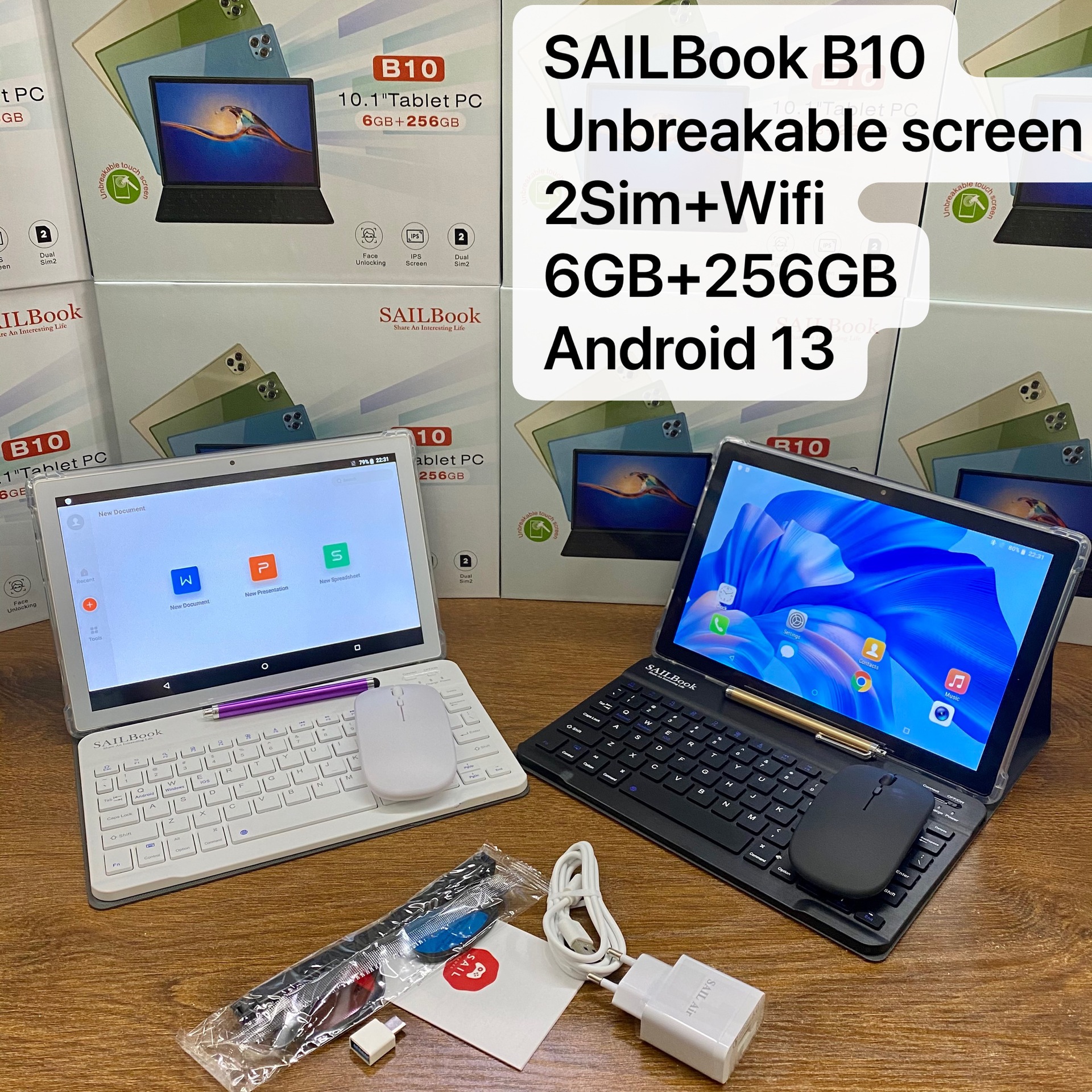 New model Tablet Pc SAILBook B10跨境10.1寸Unbreakable Screen-阿里巴巴