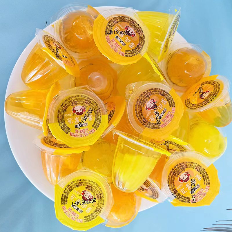 不二家 散称果肉果冻 菠萝果肉果冻 香桔果肉果冻 10斤一件-阿里巴巴
