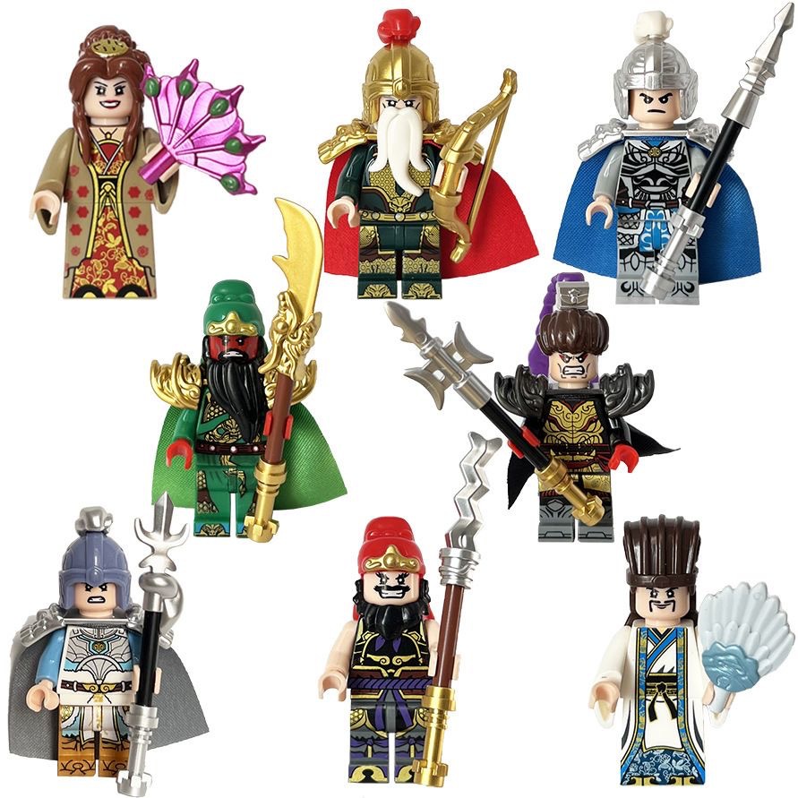 The Three Kingdoms Little Xia Man Building Blocks Compatible with Lego ...