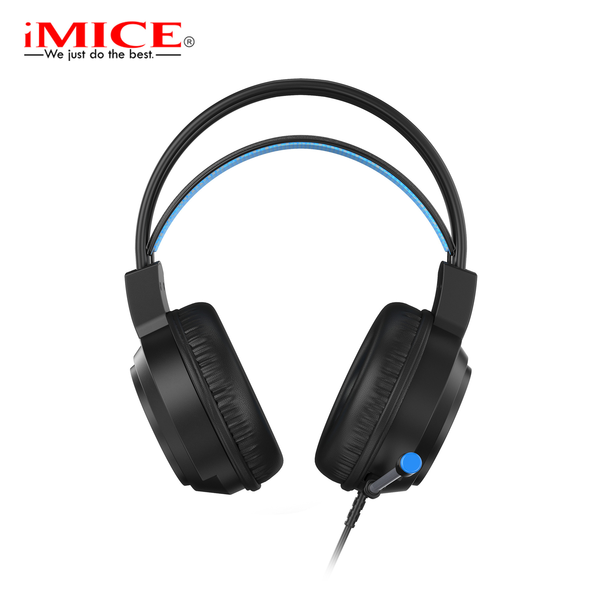 IMICE品牌HD-480跨境批发新款炫彩电脑电竞头戴式有线游戏耳机-阿里巴巴