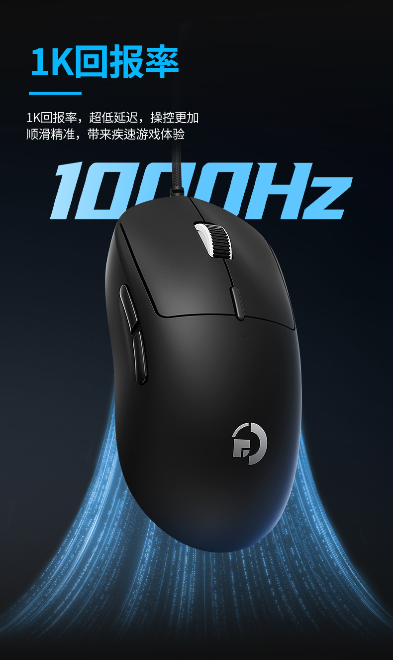 批发淘宝拼多多狗屁王GPW-Y有线鼠标电竞游戏英雄联盟RGB吃鸡CS宏-阿里巴巴