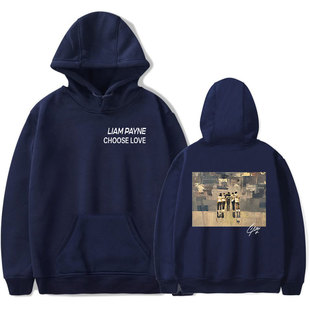 Liam Payne Choose Love Merch Memorial Hooded Drawstring-阿里巴巴