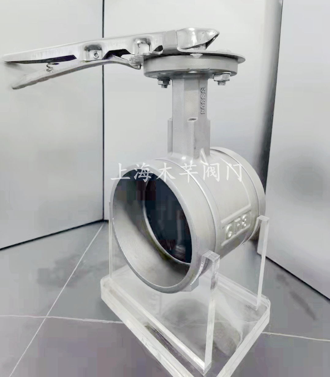 D81X-16P不锈钢沟槽手柄蝶阀消防软密封沟槽卡箍蝶阀-阿里巴巴