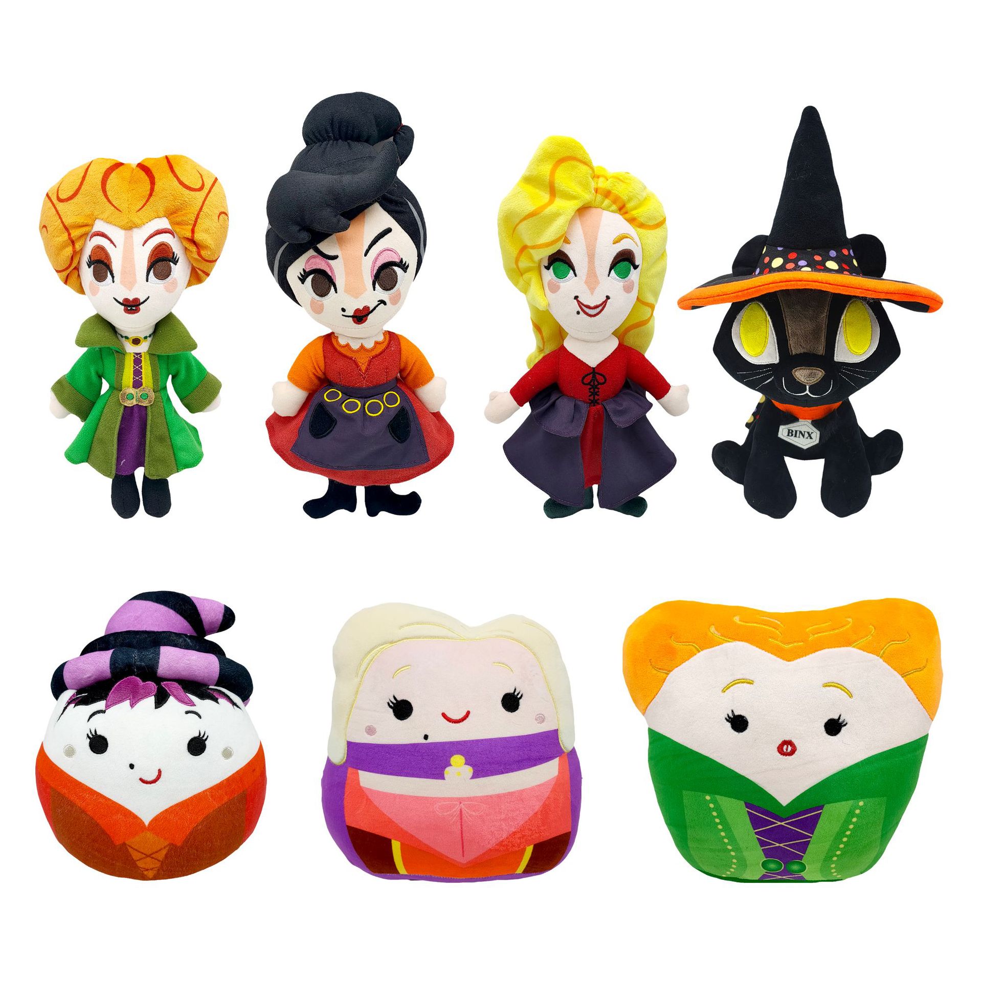 跨境新款 Hocus Pocus plush 女巫也疯狂电影周边毛绒抱枕 公仔-阿里巴巴