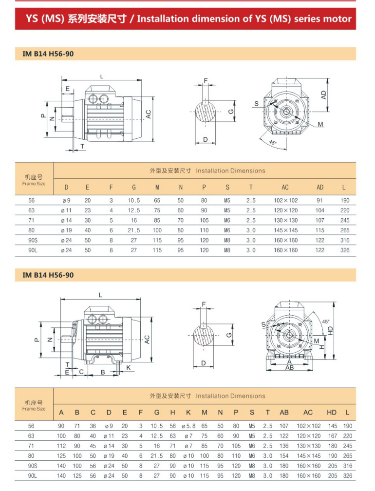 YE4/YE3/YS8024-0.75KW铝壳高效三相异步电机8014-0.55KW四级立式-阿里巴巴