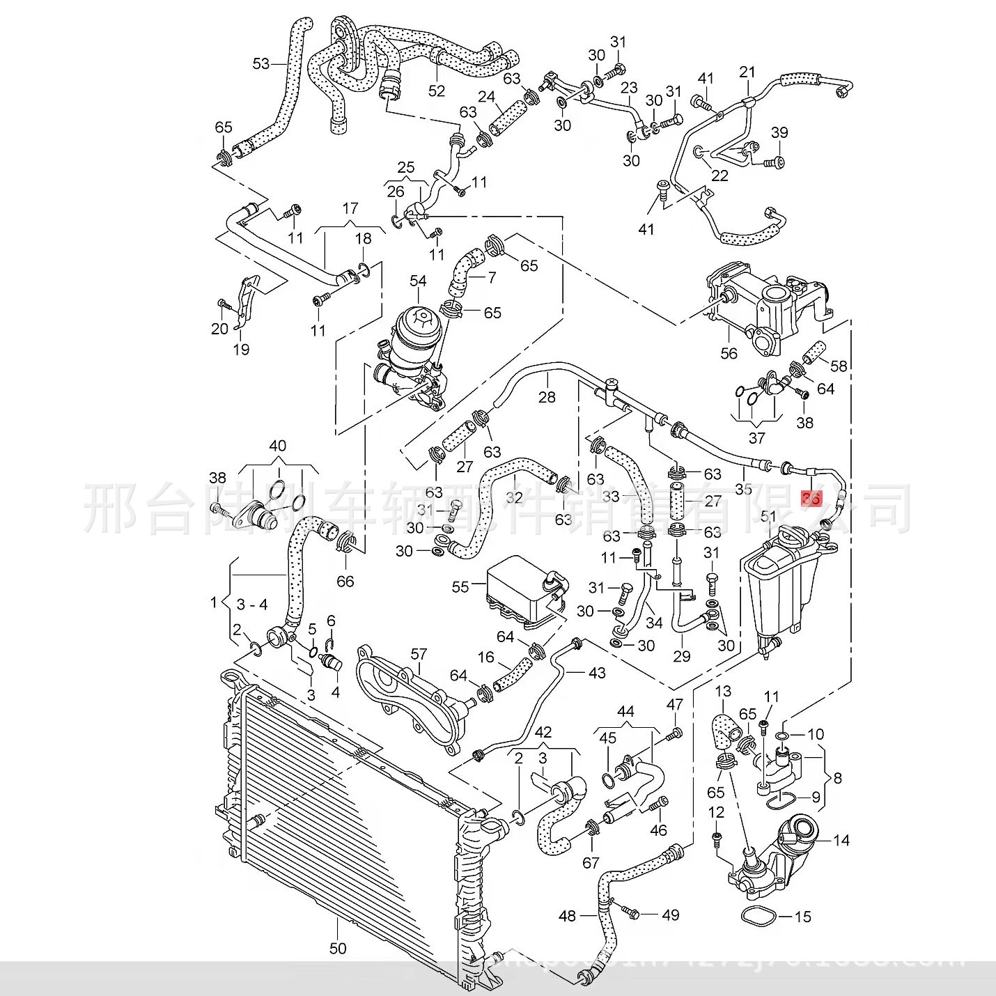 8R0121081BE/8R0121081CJ/8K0121081BG冷却系统通风软管水管-阿里巴巴