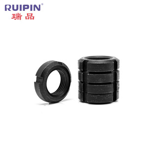 GB812带槽圆螺母 A3/45#钢 开槽圆螺帽 常规/国标/正国标M10-M300-阿里巴巴