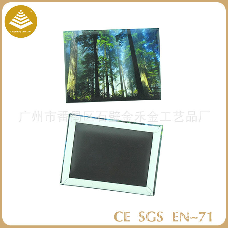 马口铁冰箱贴欧美风景画动漫头像图案马口铁磁性冰箱贴印制logo-阿里巴巴