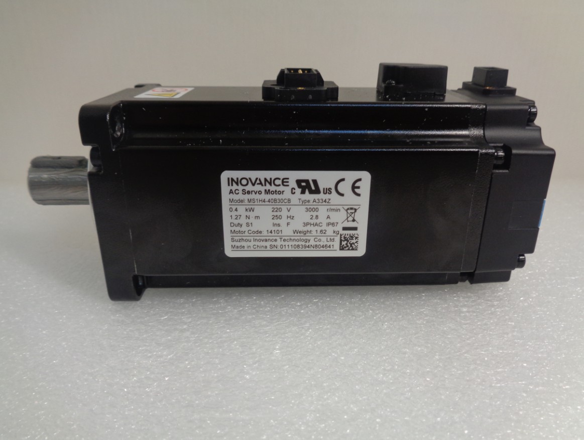 原装现货 MS1H1-40B30CB-A334Z 汇川伺服电机400W绝对值型带刹车-阿里巴巴