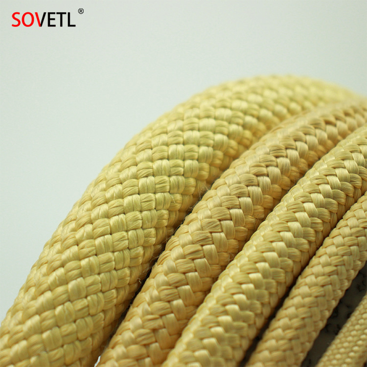 杜邦凯夫拉纤维8股编织细绳 耐高温阻燃防火绳 户外高强芳纶拉绳-阿里巴巴