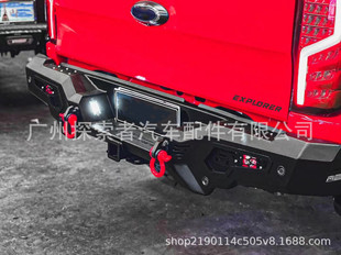 适用于福特ranger皮卡后杠 RANGER防撞杠竞技杠铁杠 rear bumper-阿里巴巴