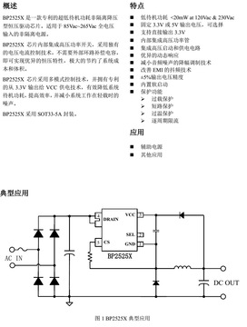 BP2525B BP2522 BP2506 BP2523 BP2509小家电非隔离电源芯片-阿里巴巴