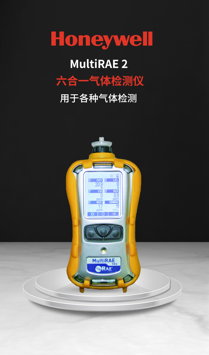 霍尼韦尔华瑞PGM-6208MultiRAE Lite便携泵吸扩散式气体检测仪-阿里巴巴