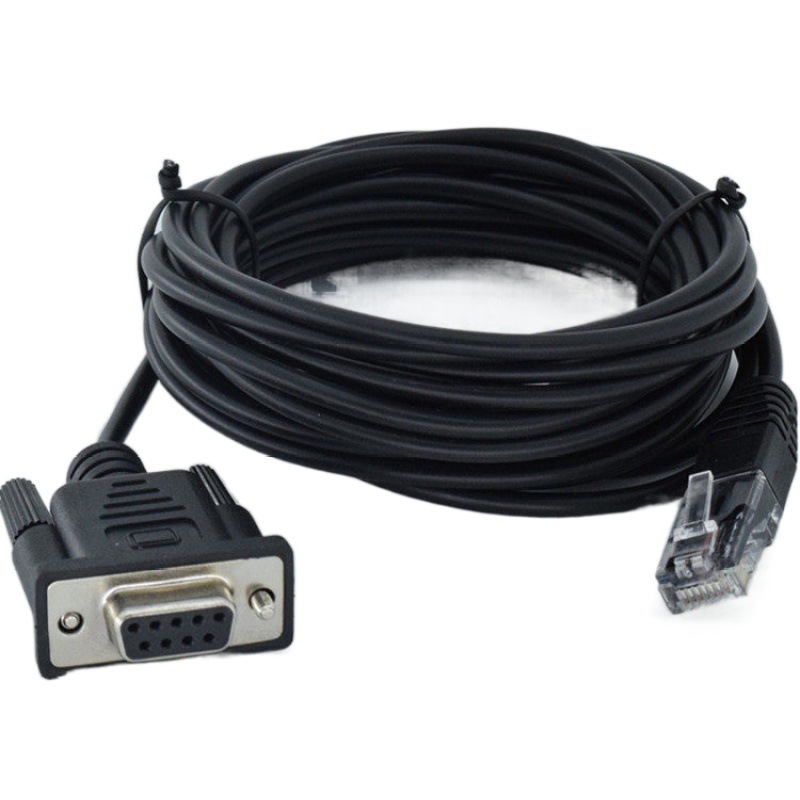 定制 RJ45 /RJ48 /RJ12 /RJ11 DB9转RJ45 转接头 RS485 RS232-阿里巴巴