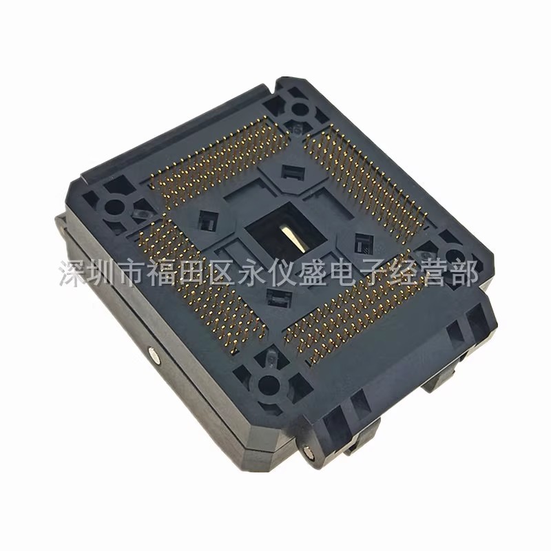 QFP208/IC51-2084-1052-11测试座编程座 烧录座 适配座YAMAICHI-阿里巴巴