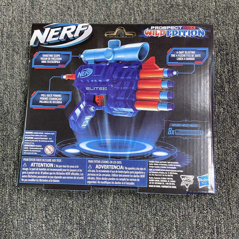 NERF热火精英2.0猎鹰发射器F4191枪软弹户外射击男孩玩具-阿里巴巴
