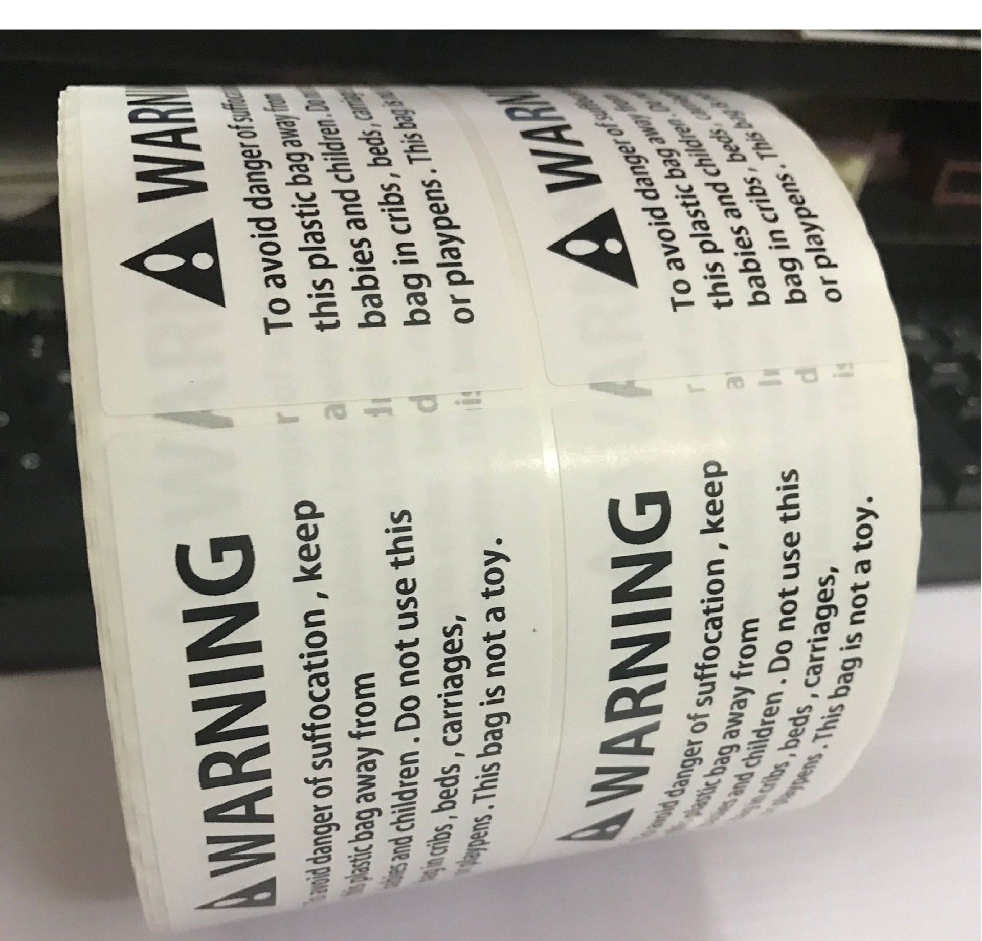 现货代打印亚马逊英文警示标贴不干胶标签WARNIN防窒息语警告语贴-阿里巴巴