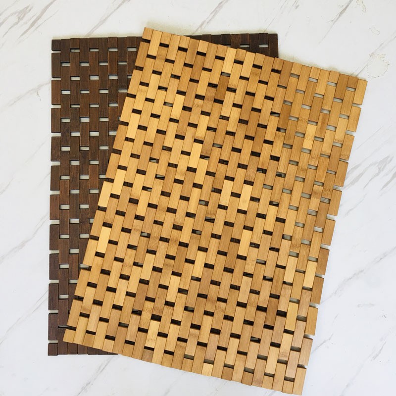 竹垫竹浴室地垫竹编地垫竹制防滑垫卫生间脚踏垫加厚竹块垫-阿里巴巴