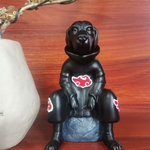 2024跨境新款 NARUTO AKATSUKI DOG忍者犬手办树脂摆件新品推荐-阿里巴巴