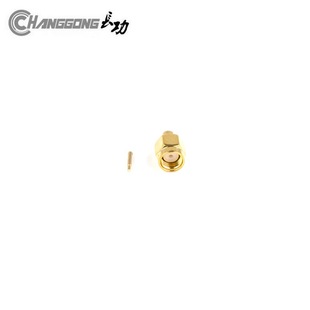 CG 射频连接器SMA-JB2公头焊接SFT/SFX-50-2半钢半柔086线连接器-阿里巴巴