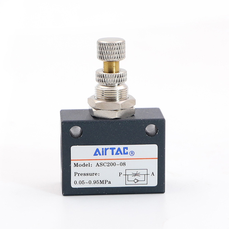 原装正品气动亚德客单向节流阀ASC100-06 ASC200-08 ASC300-10/15-阿里巴巴