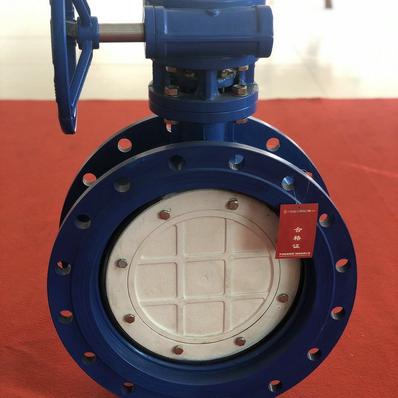 大口径蝶阀大口径阀门 D343X-10Q PN10 1.0MPA蜗轮蝶阀软密封蝶阀-阿里巴巴