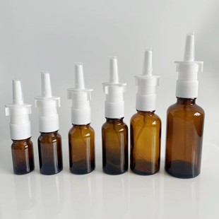 批发零售18牙带夹子直鼻喷玻璃瓶 口腔喷雾瓶5ml10ml20ml30ml50ml-阿里巴巴