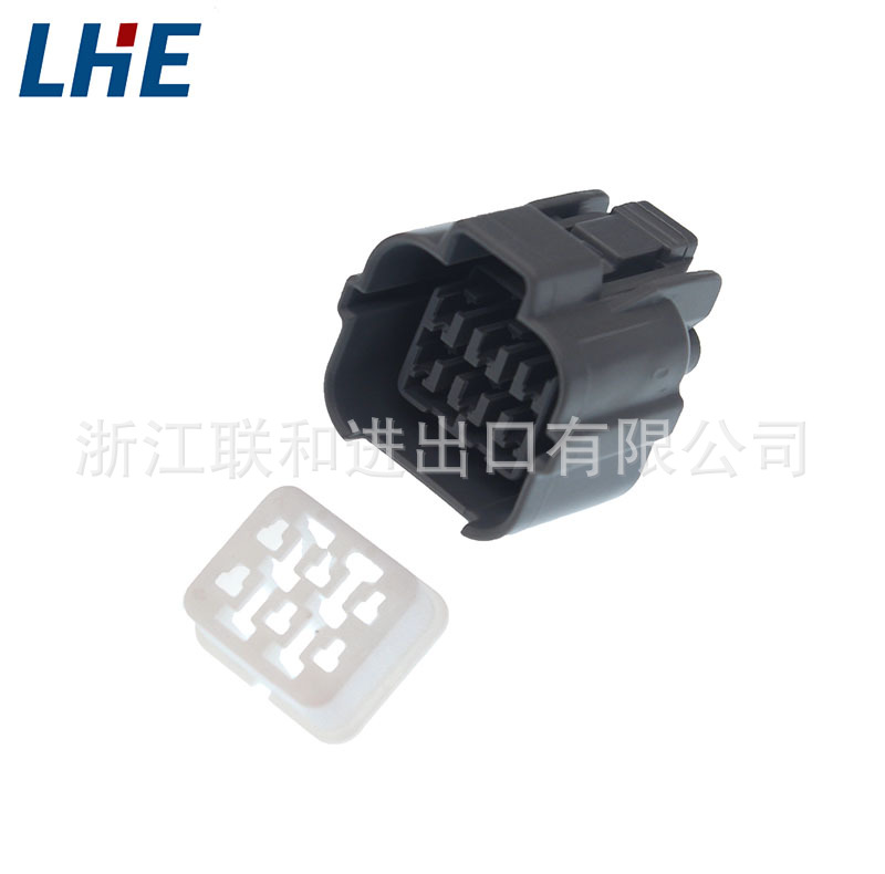 6189-0133 电喷发动机 6孔灰色防水汽车线束国产住友母壳接插件-阿里巴巴