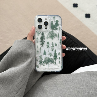 WOOWOOWOO冬季氛围感流沙雪花雪人圣诞节手机壳适用iphone16proma-阿里巴巴