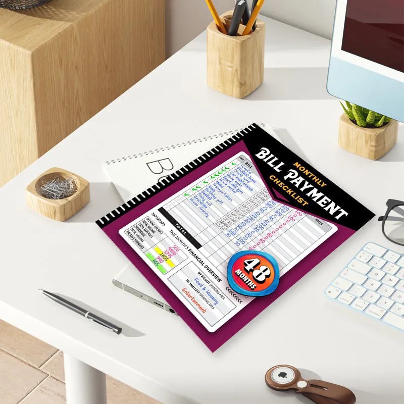 跨境新款Bill Payment Management Book账单本-阿里巴巴