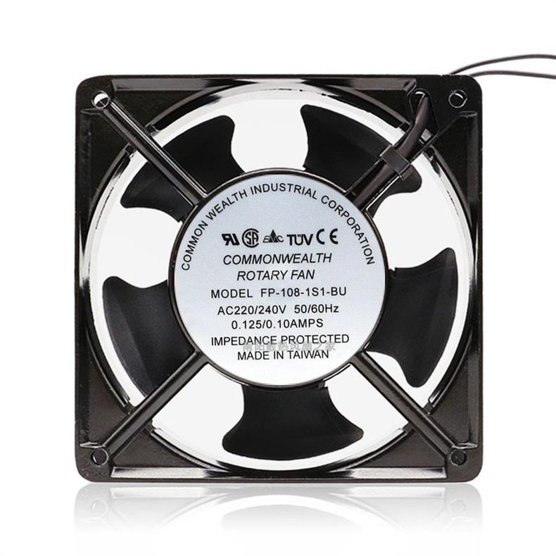 台湾三协 FP-108EX-S1-S/B 220V 0.22A 38W 机柜轴流风机散热风扇-阿里巴巴