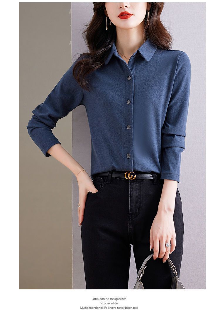 双面德绒外穿磨毛衬衫女士长袖衬衣秋冬新款加绒保暖打底开衫上衣-阿里巴巴