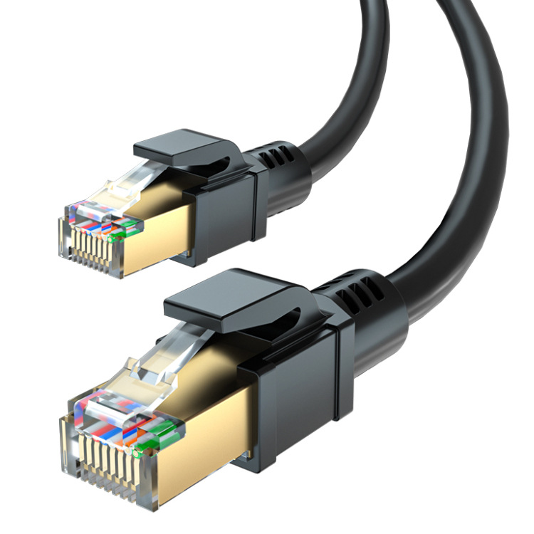 10 Gigabit Outdoor Class 8 Network Cable cat8 Gigabit Finished Flat ...