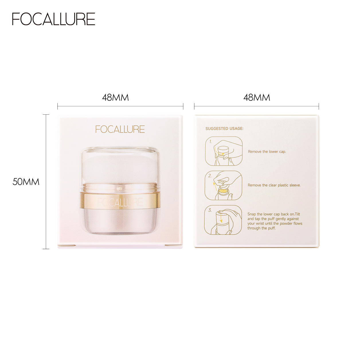 FOCALLURE 散粉腮红多用途持久定妆隐形毛孔防水防汗蜜粉女 FA259采购价格、怎么样、行情市场-CCEE选品中心