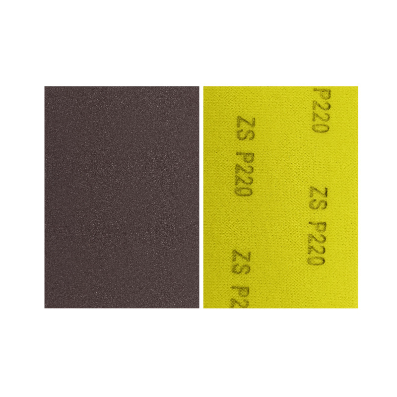Velvet sponge sandpaper in stock quick hair 100 * 70MM square black ...