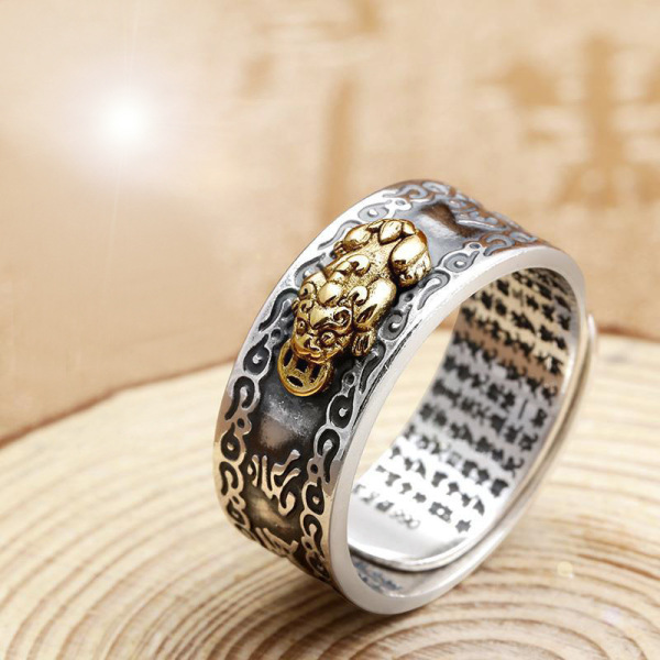 gold the mythical wild animal ring geometry retro fashion girls and ...