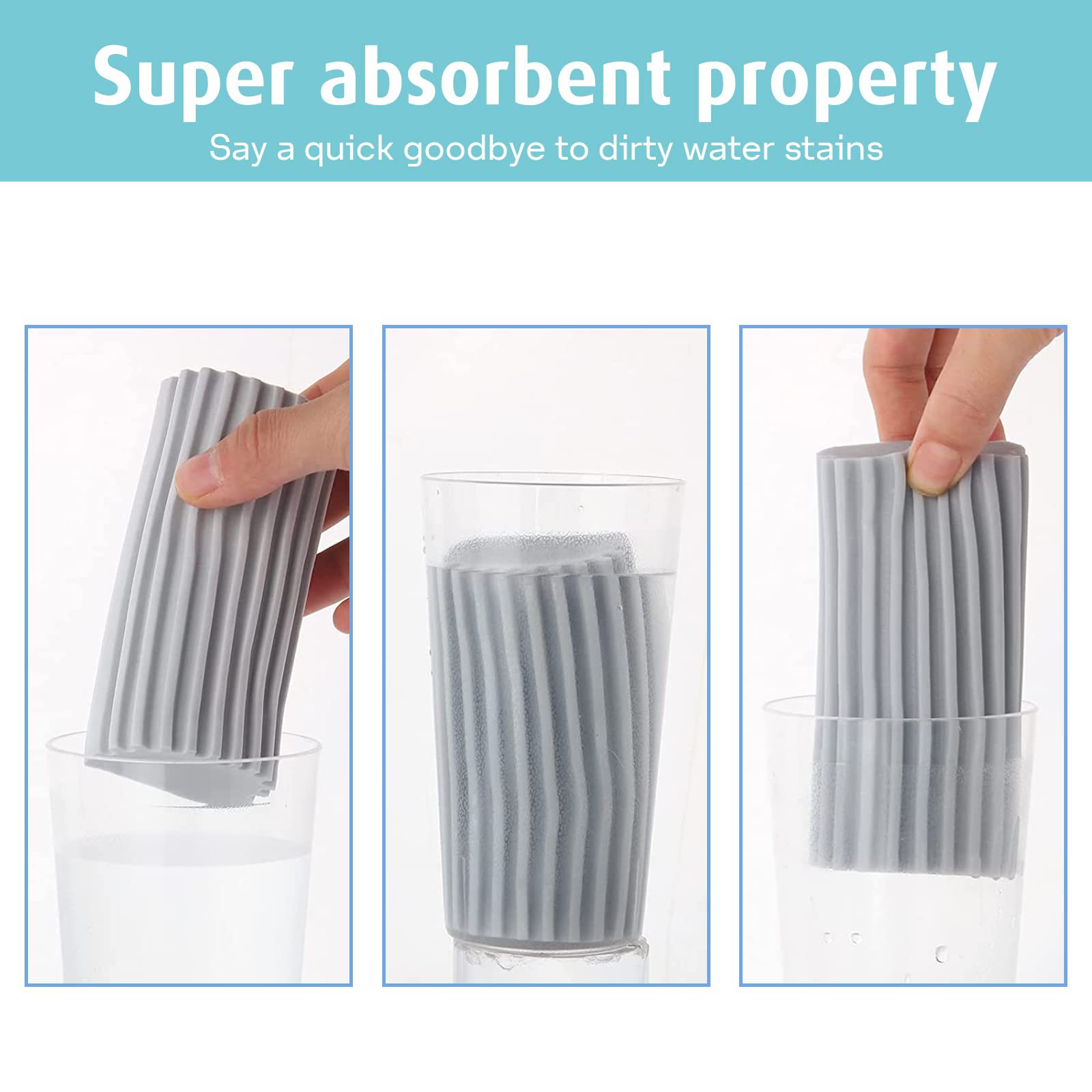 Damp Clean Duster Sponge 多功能pva清洁除尘海绵擦玻璃清洁刷-阿里巴巴