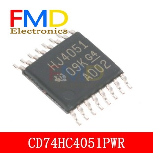 全新代理CD74HC4051PWR TSSOP16 丝印HJ4051 多路复用开关芯片-阿里巴巴