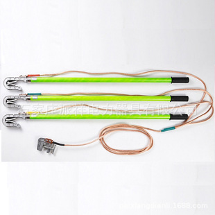 JDX-WS-10KV户外线路双舌挂钩式接地棒25方国标铜线包检测派祥-阿里巴巴